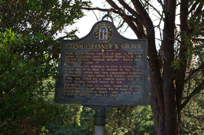 George Disney Gravesite, HIstoric site